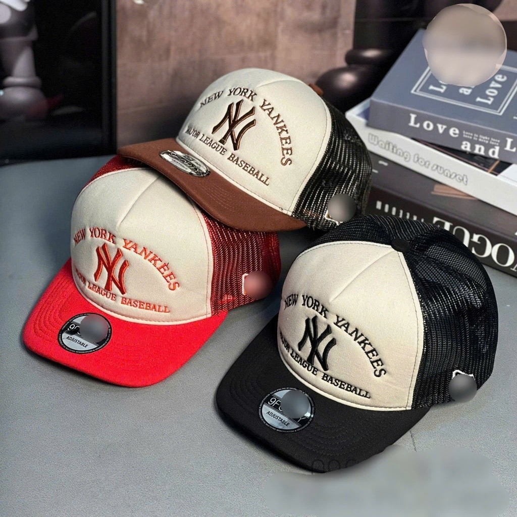 [ Real Photo ] High Quality Yankees New York Mesh Hat, Baseball Cap ...