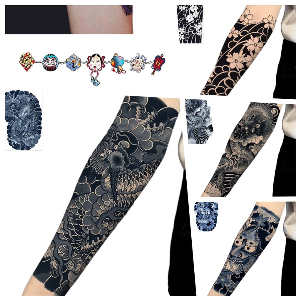 Tattoo Dark Series Arm Tattoo Tattoo Back Tattoo Sticker Herbal Fashion ...