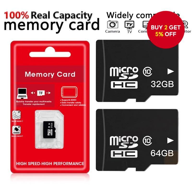 Original Waterproof 8-64GB Class 10 Micro SD Card - Camera Memory Card ...