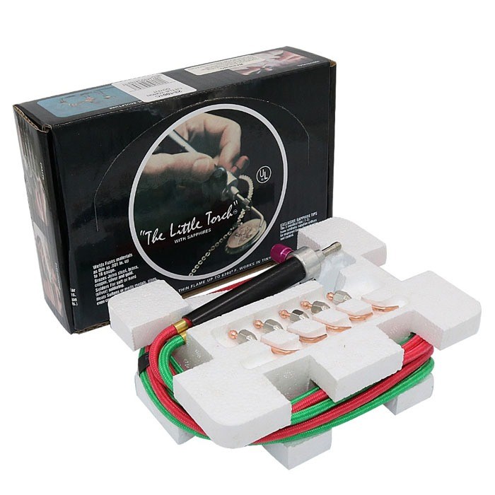 TANJIN Mini Oxygen Torch Kit w/5 Tips for Jewelry, Repair & Crafts ...