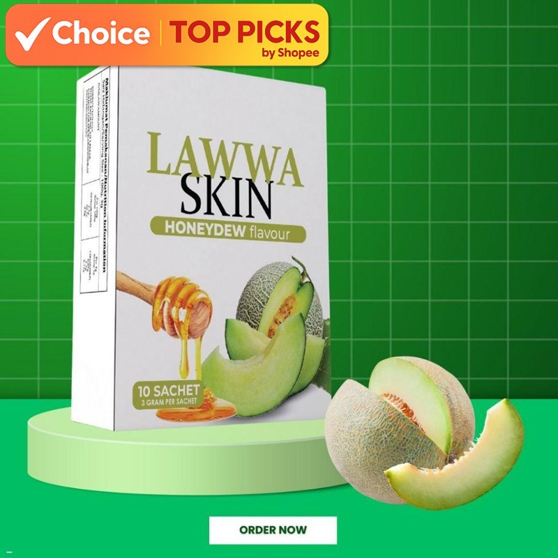 [Box of 10 Sachets] Kak Ell HQ Lawwa Skin Honey Dew Skin Repair ...
