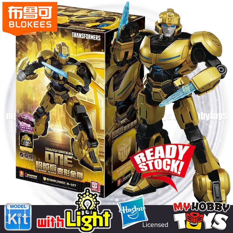 Bruco Blokees Transformers One Model Kit - Classic Class Bumblebee CC15 ...