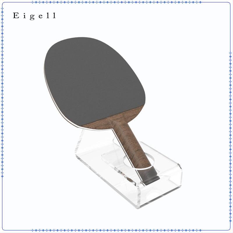 Eigell Ping Pong Storage Rack Table Tennis Racket Display Shelf for ...