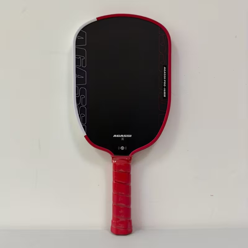 Agassi Pro IV OEM Pickleball Paddle - 1:1 Replica Carbon Fiber Racket ...