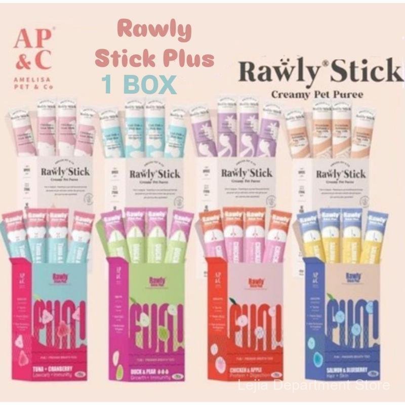 Amelisa Pet & Co. Rawly Stick Plus Oral Refresh Pet Puree Creamy Stick ...