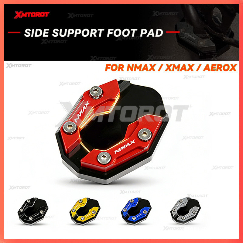 Kickstand Side Stand Extension Pad Enlarger Plate For Yamaha Nmax ...