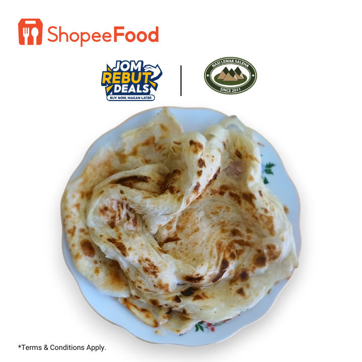 Nasi lemak Saleha: Roti Canai 2 Set (Sales Start: 15 Dec) | Shopee Malaysia