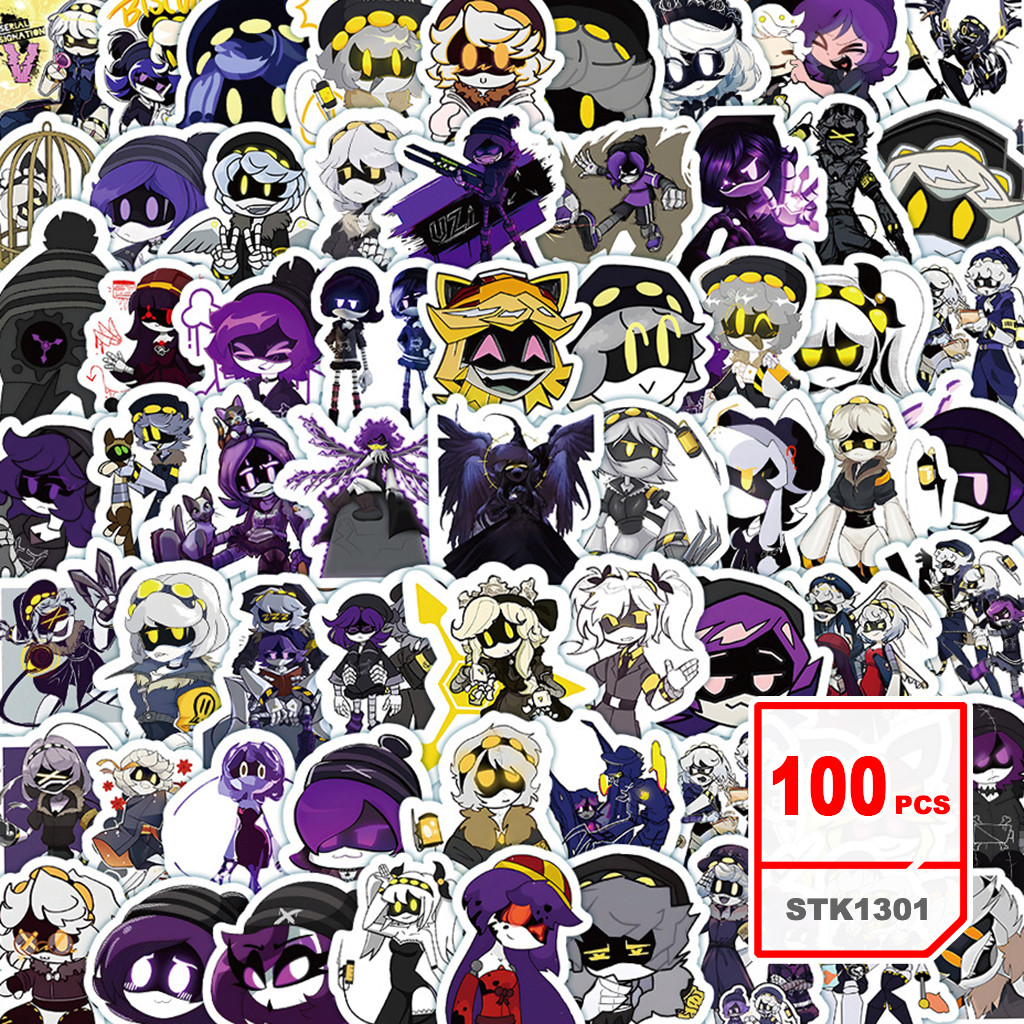 Murder Drones Stickers Set Cartoon Waterproof Graffiti Decals Sticker ...