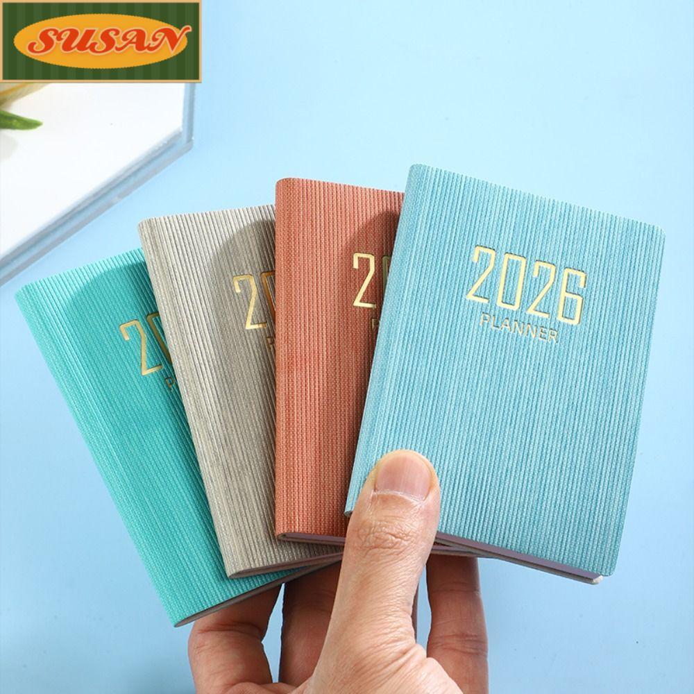 SUSANS 2026 Agenda Book, with Calendar A7 Appointment Book, High ...