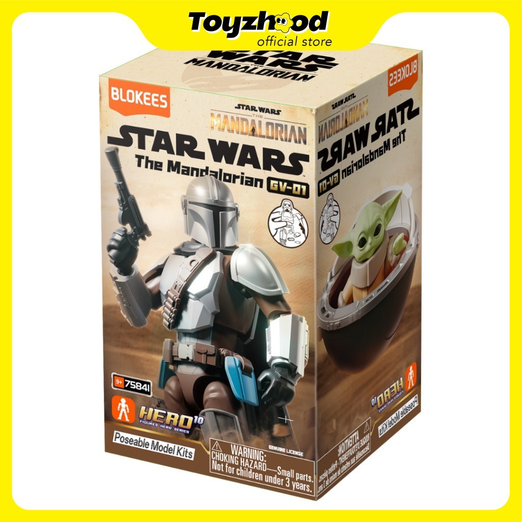 Blokees Star Wars - Galaxy Version 01 Blind Box - The Mandalorian ...