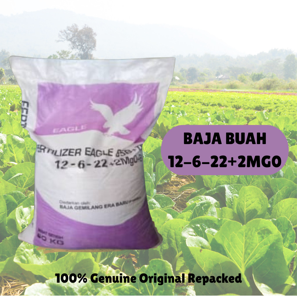 Baja Buah (1KG) Npk 12.6.22 Untuk Paksa Berbuah / Bunga, Untuk semua ...