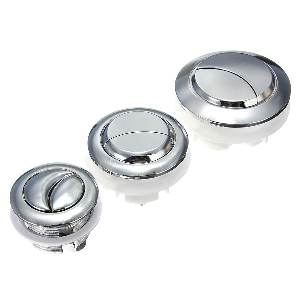 [Isn] Plastic Dual Flush Toilet Water Tank Push Button With 2 Rod for ...