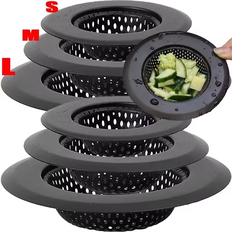 Modern Black Stainless Steel Sink Filter Anti Rust Food Grade Mesh ...