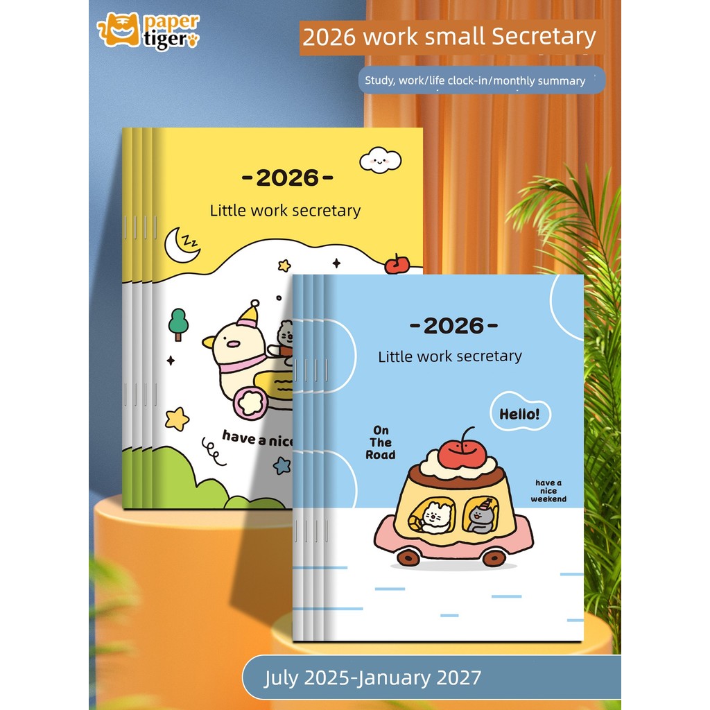 planner diary 2026 2026 Working Secretary (2025.7-2027.1) Calendar This ...