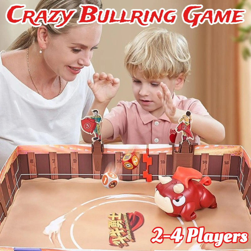 Kids Bullfighting Warrior Board Games Toys with Music Kids Interactive ...
