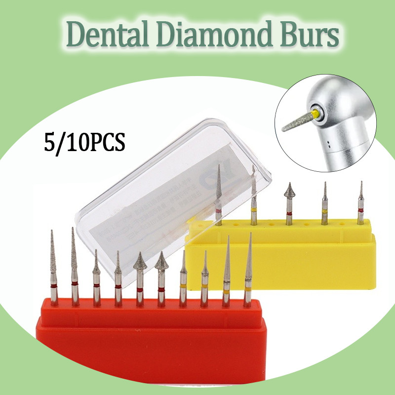 Dental Diamond Burs Orthodontic Enamel Interproximal Kit High Speed ...