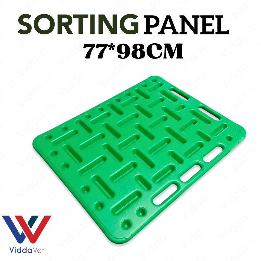 Lightweight Green Sorting Panel for Hograisers Moving Pigs Safely ...