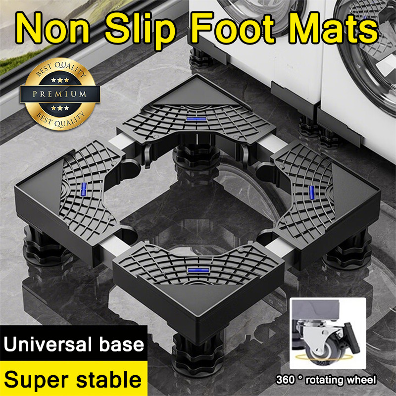【Shockproof Silent】Washing machine base With wheel Stand Base Washing ...