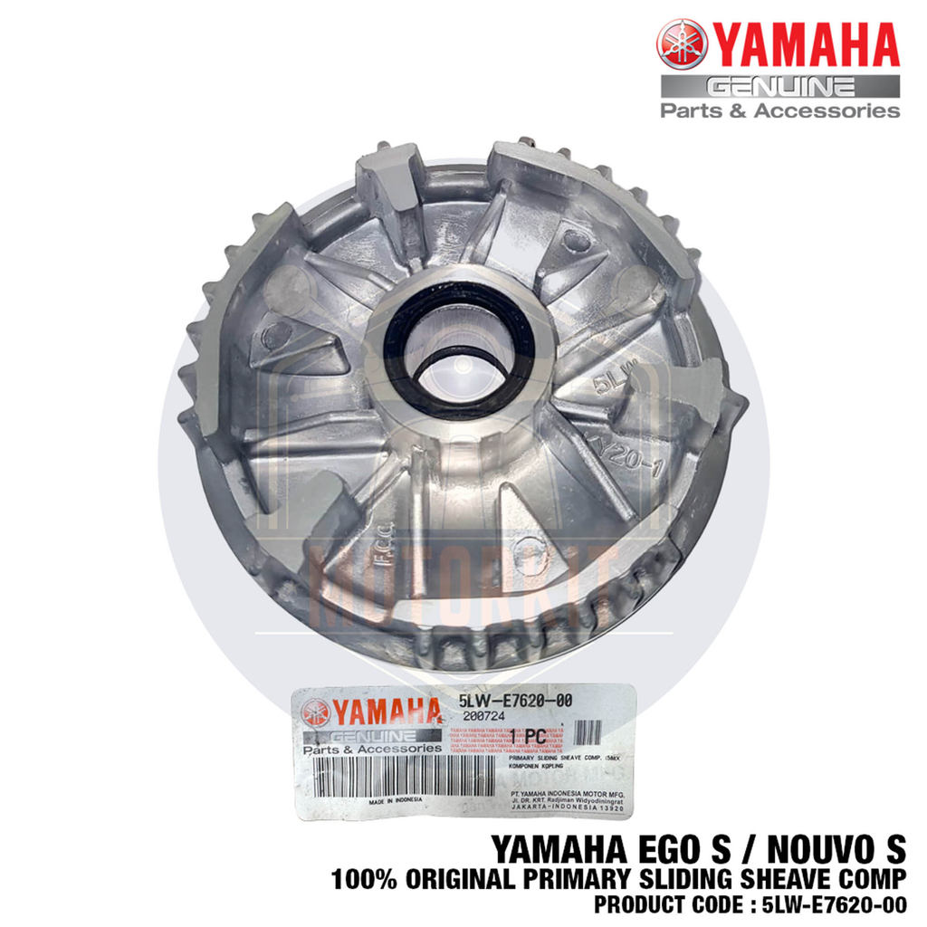 YAMAHA EGO EGO S NOUVO NOUVO S 100% ORIGINAL PRIMARY SLIDING SHEAVE ...