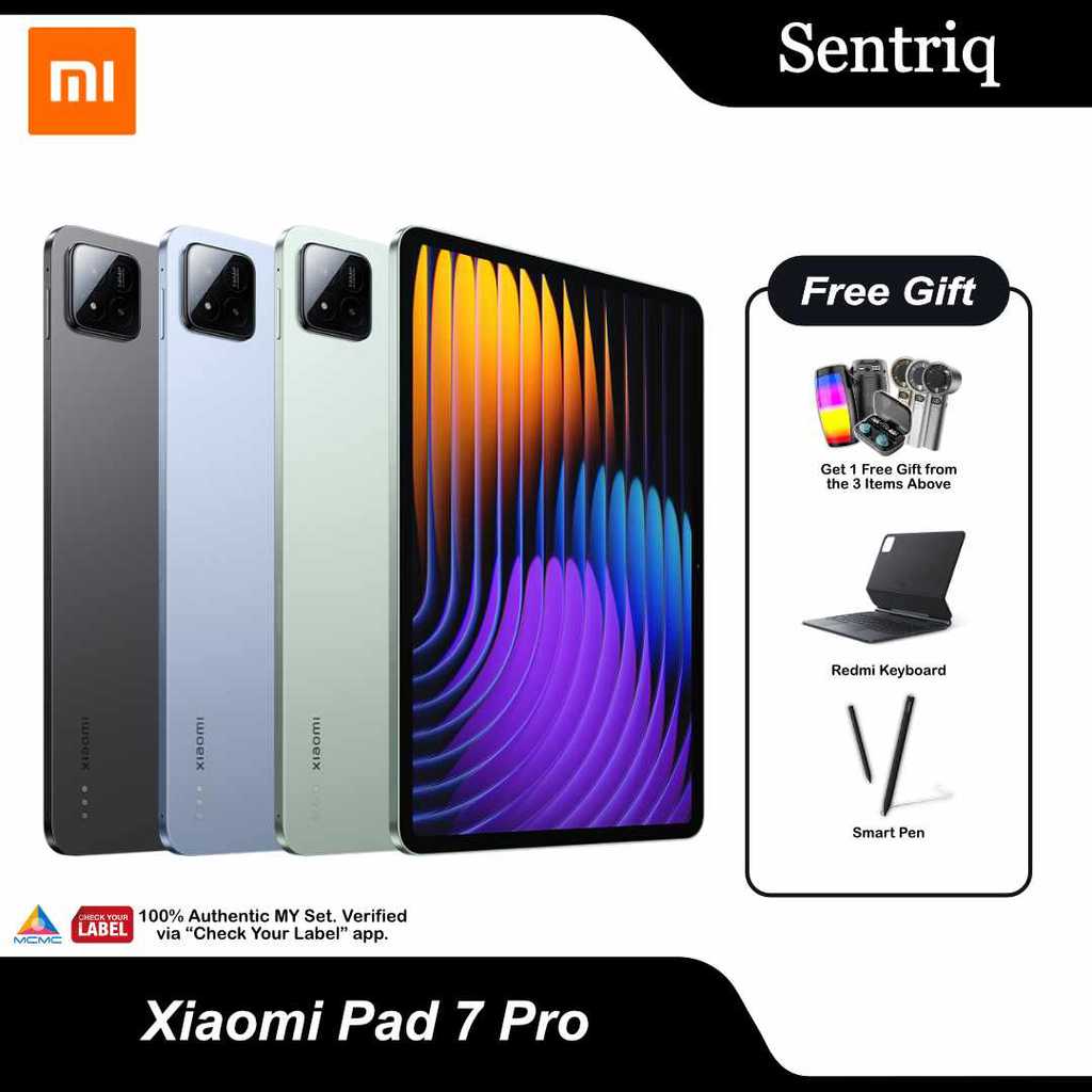 Xiaomi Pad 7 Pro WIFI 12GB RAM 512GB (Original) 1 Year Warranty By ...