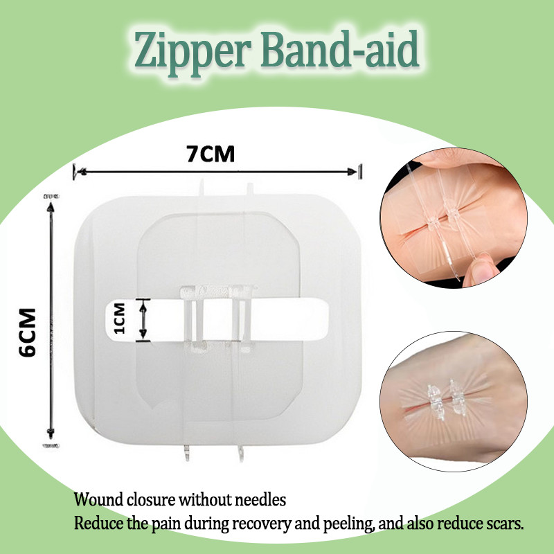 Zipper Band-aid Wound Closure Device Outdoor Portable Hemostatic ...