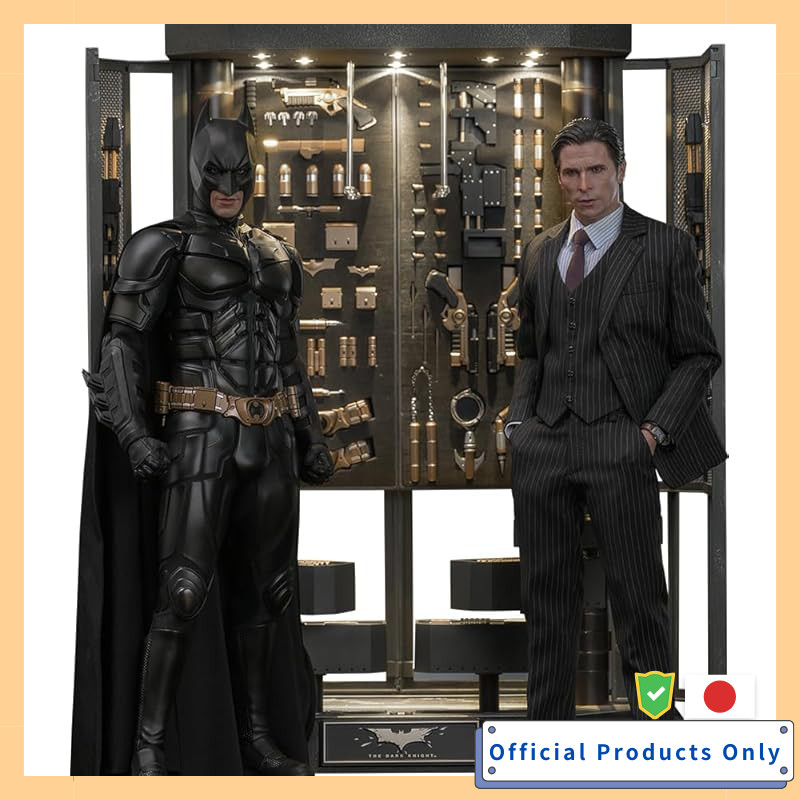 Movie Masterpiece The Dark Knight Bat-Suit Storage & Bruce Wayne ...