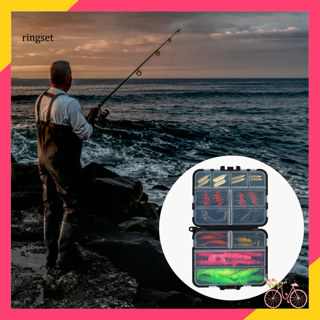 [Re] Sharp Fish Hook Fishing Bait Set Artificial Fishing Lures Set with ...