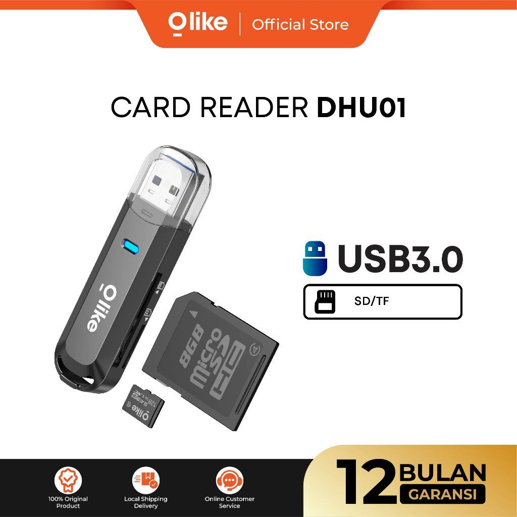 OLIKE Card Reader DHU01 For Micro SD High Speed Transfer Up To 5Gbps ...