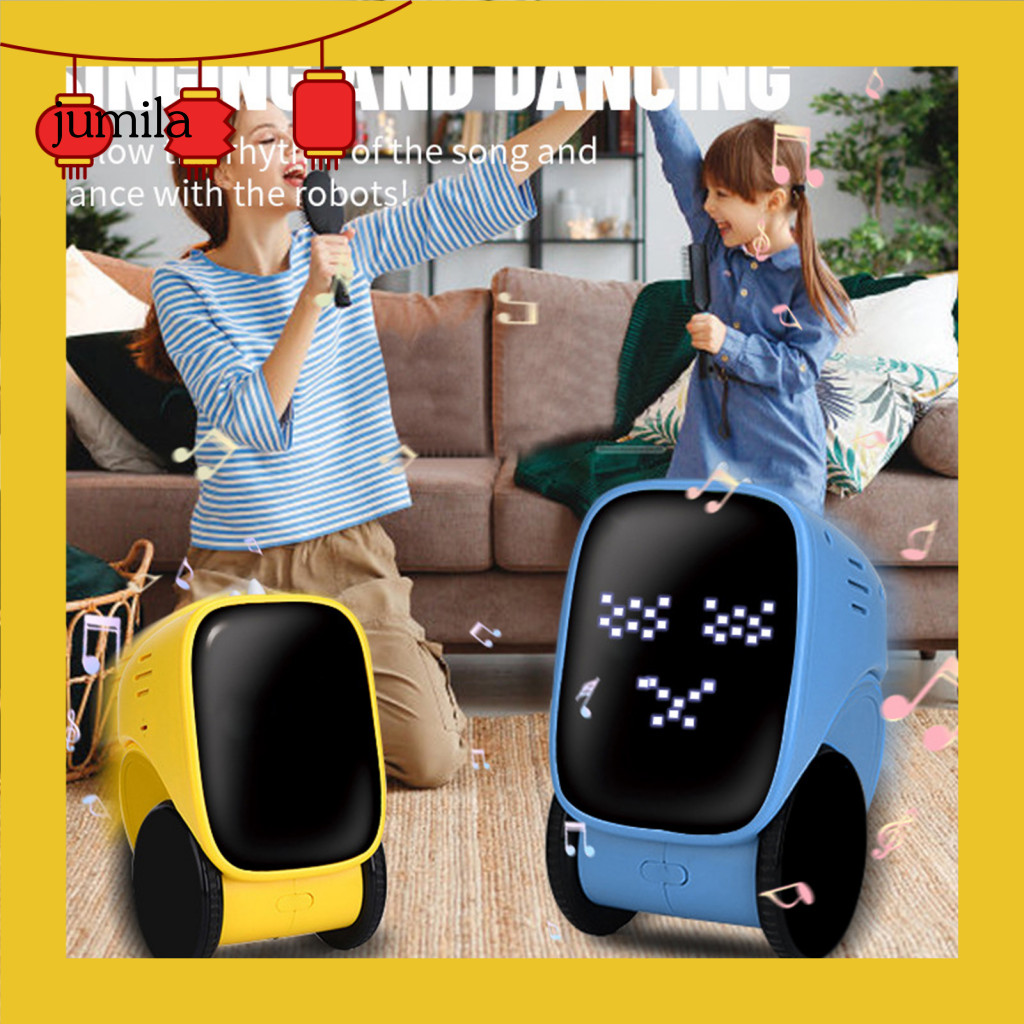[JU] Facial Expression Robot Toy Dancing Singing Robot Toy Rc Stunt ...