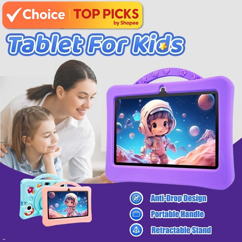 NPAD702 Nodizz Kids Tablet (7 Inch) - Anti-Drop Design, Portable Handle ...