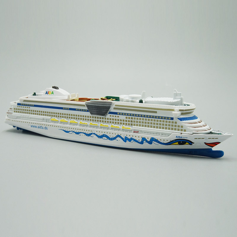 SIKU 1720 Diecast Model Ship Toys 1:1400 Aida Luna Cruiser Cruiseliner ...