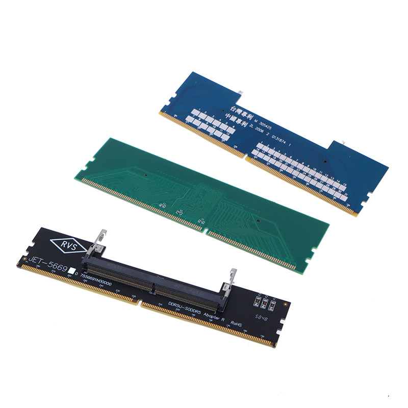 BAK DDR3 DDR4 DDR5 Laptop SO-DIMM to Desktop Adapter Card Converter ...