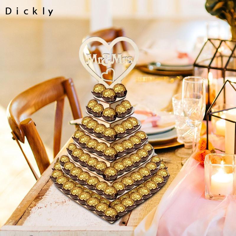 Dickly Chocolate Display Stand Wedding Decor Candies Food Display for ...