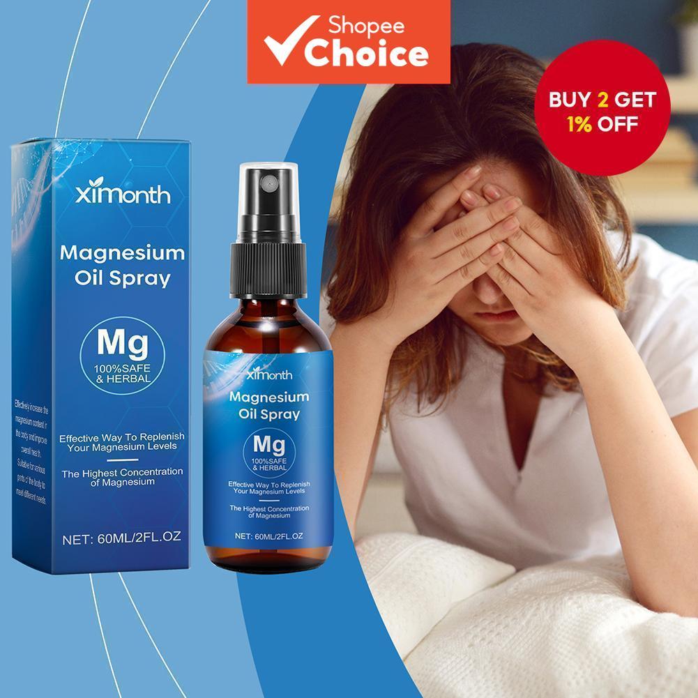Pure Magnesium Oil Spray, a natural solution for feet, body, sleep ...