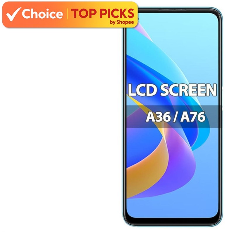 LCD Screen Replacement for OPPO A76 4G / A36 4G – Display Touch Screen ...