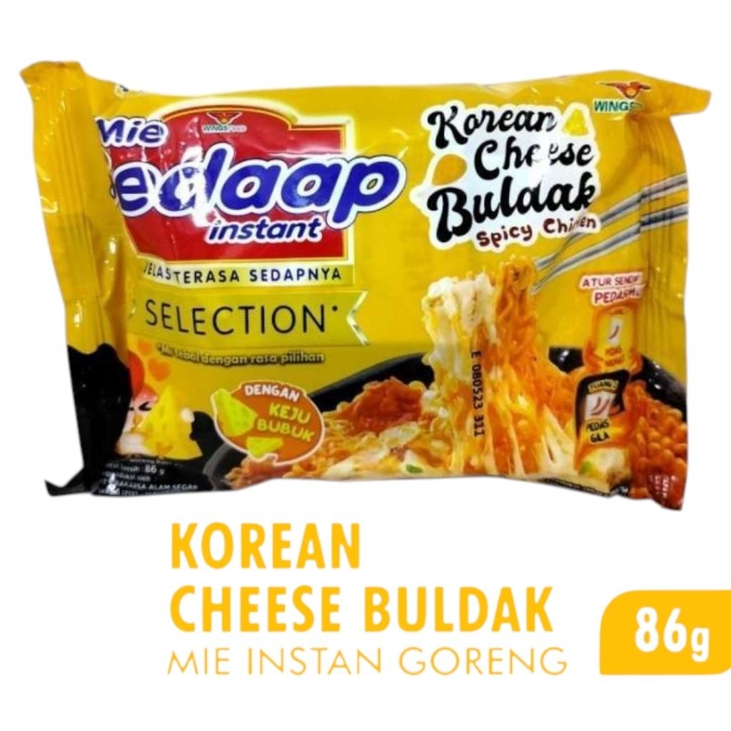 Mie Sedaap Korean Cheese Buldak Spicy Chiken/Sedaap Korean Cheese ...
