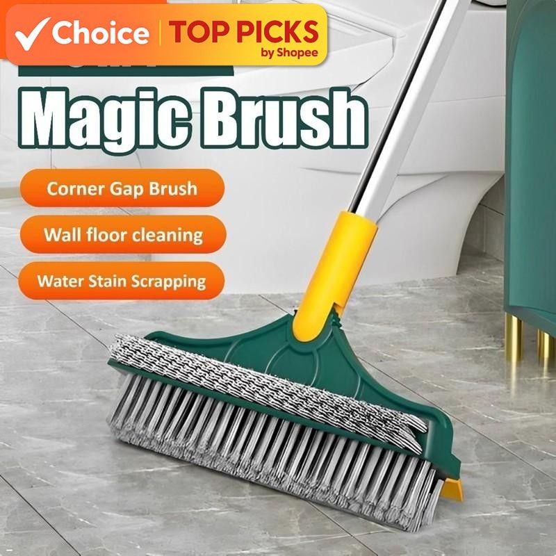 3-in-1 Rotating Magic Cleaning Brush – Adjustable Scrub Broom for ...