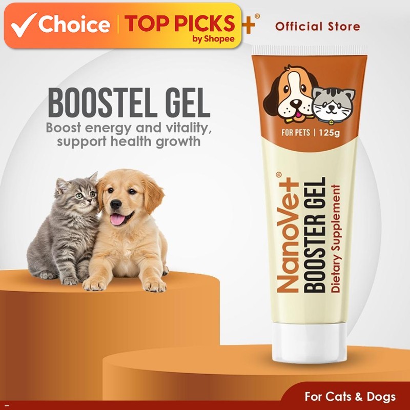 Nanovet® Pet Booster Gel 125g – High-Calorie Nutritional Supplement for ...