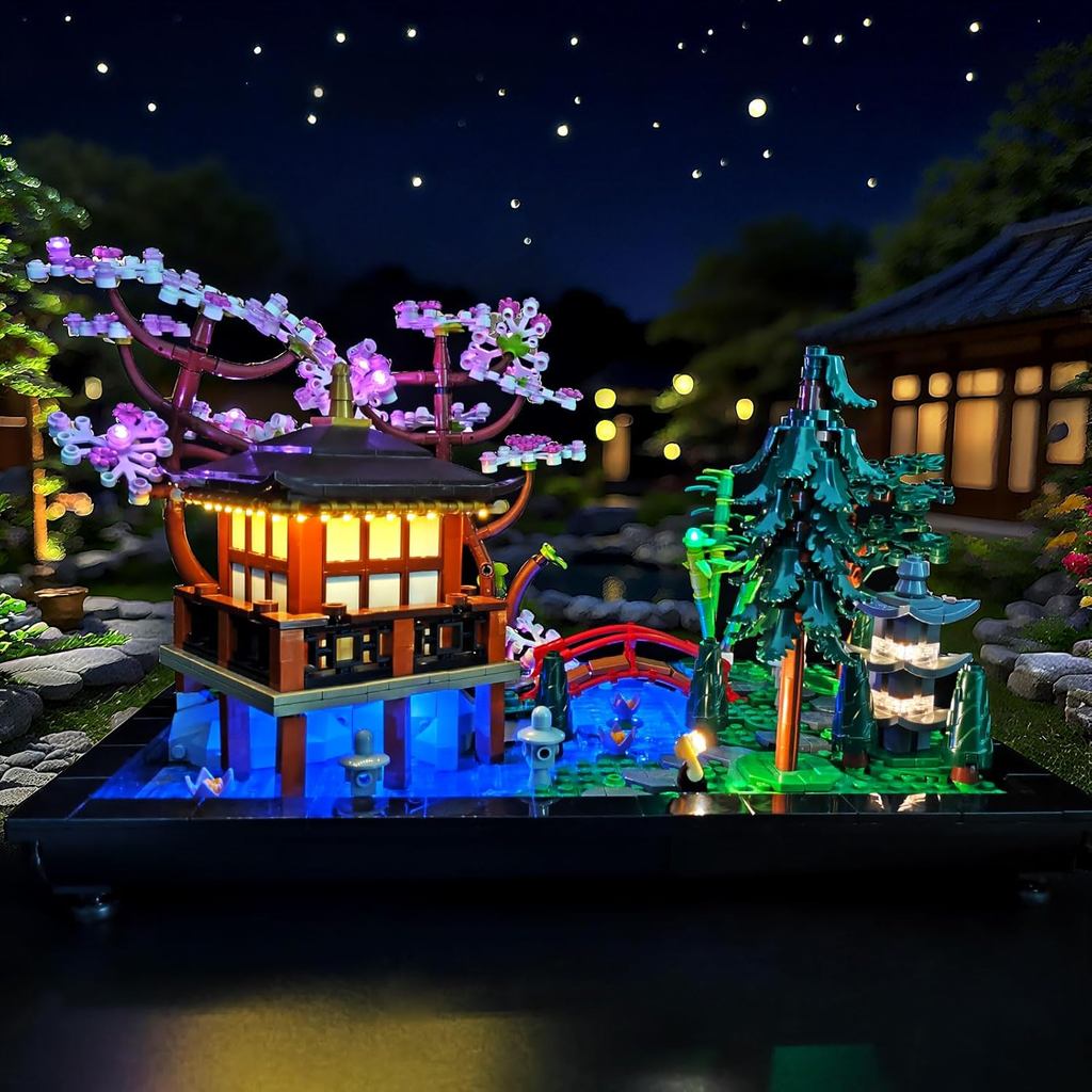 LED Light Kit Compatible with Lego Icons Tranquil Garden, Lighting ...