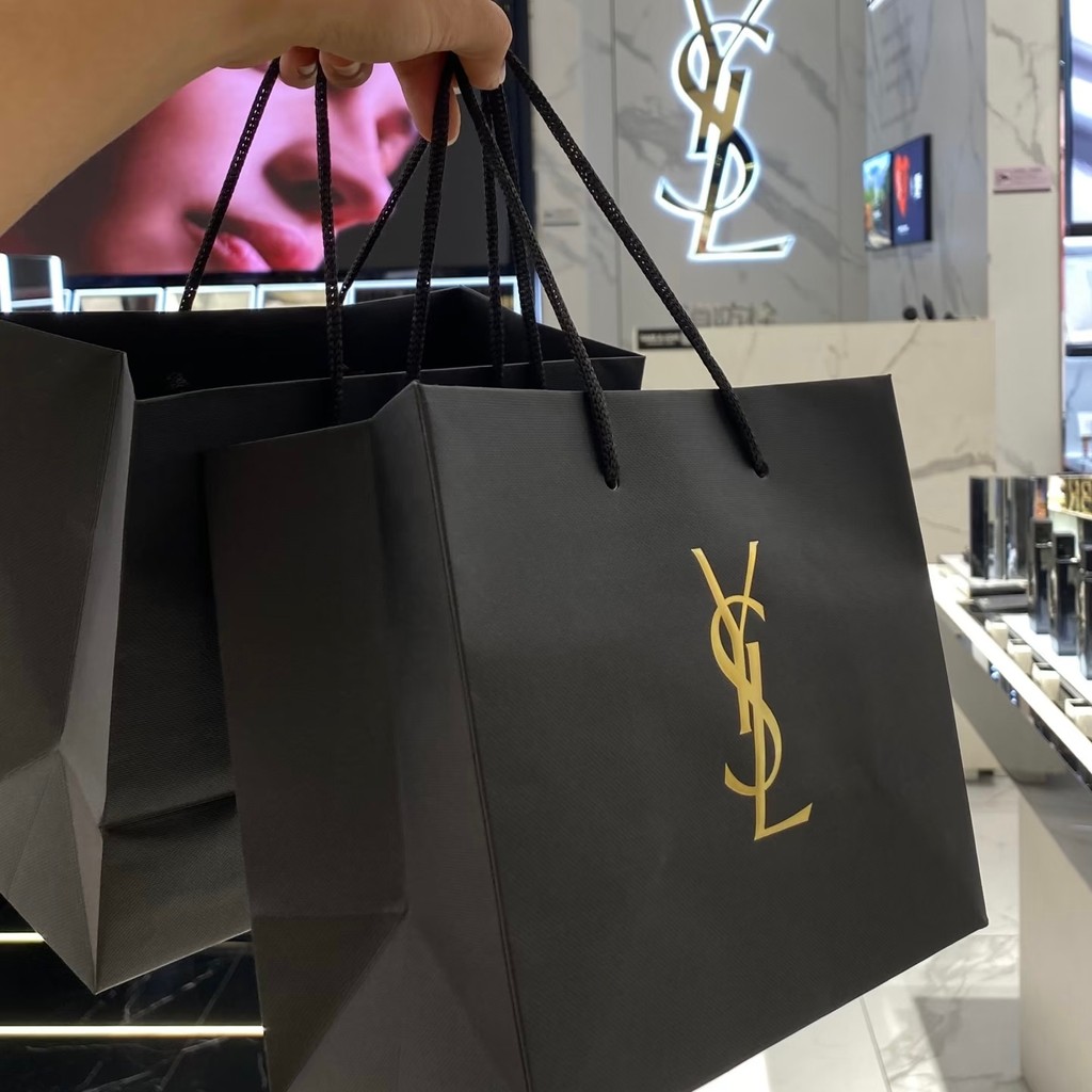 Yangshulin Paper Bag Clothes Bag Gift Bag YSL Perfume Gift Box ...