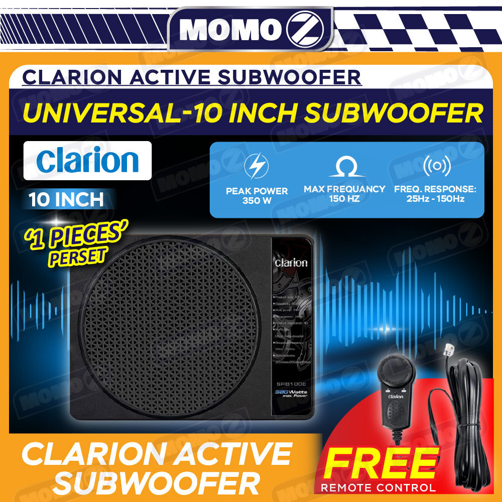 Car Universal Myvi Bezza Alza Axia Saga Persona Clarion SRB100E 10 Inch ...