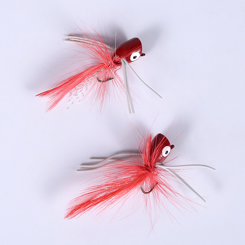 New Factory Direct Supply Bionic Feather Fly Lure Wave Climbing Bait ...