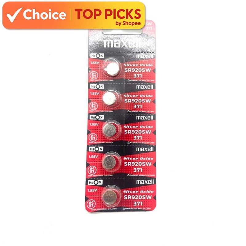 Maxell Japan SR920SW Battery , Reliable Silver Oxide Power for Watches ...
