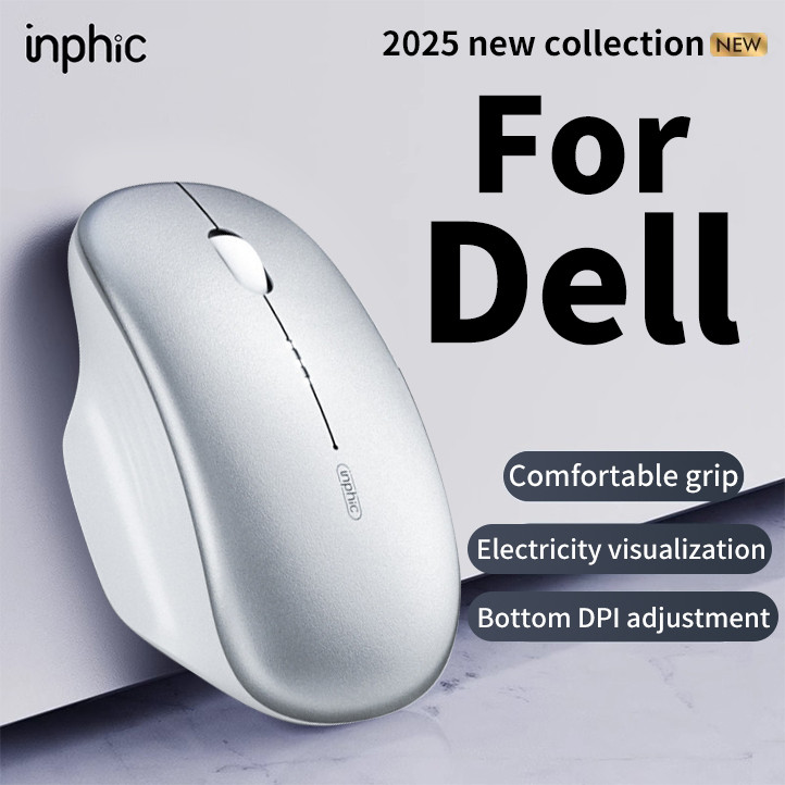 Dell-Exclusive wireless bluetooth lightweight office mouse rechargeable ...