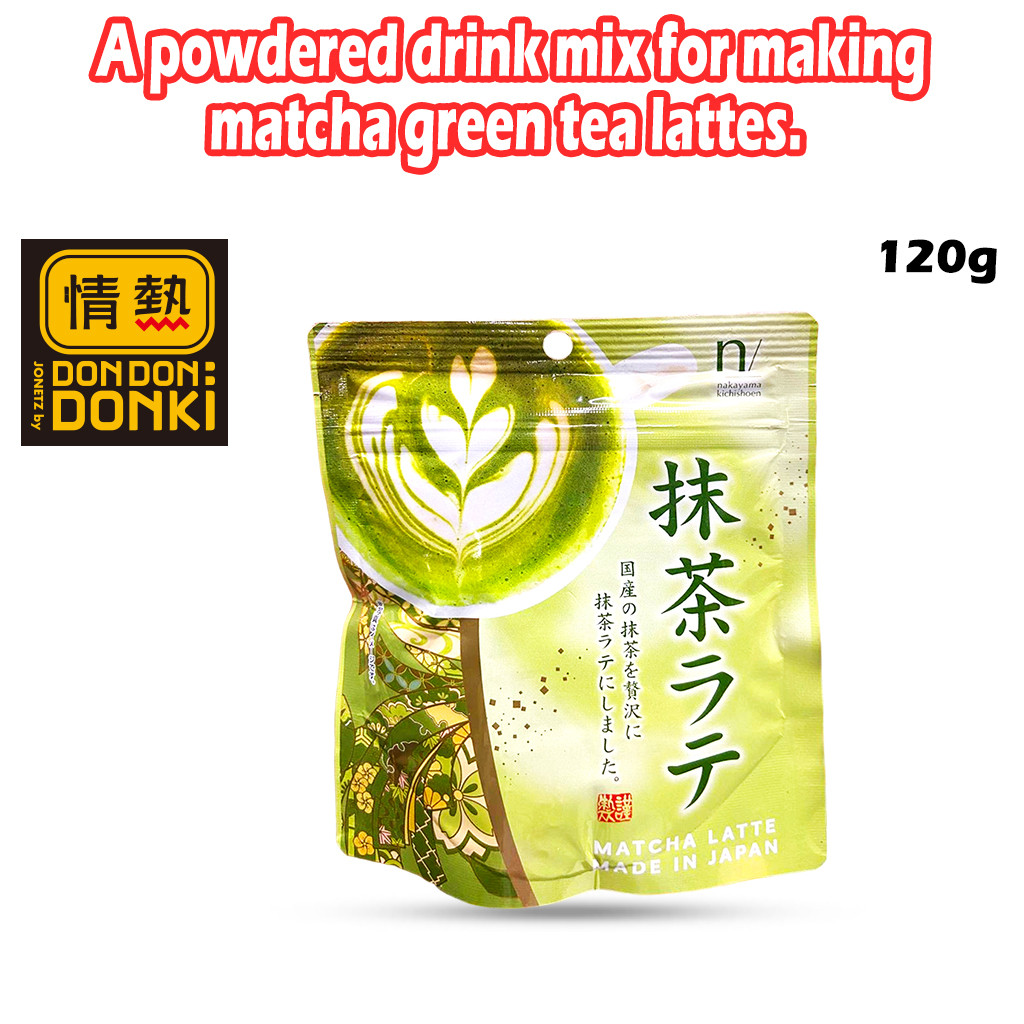[DONKI] Nakayama Kichishoen Matcha Au Lait Powder 120g | Shopee Malaysia
