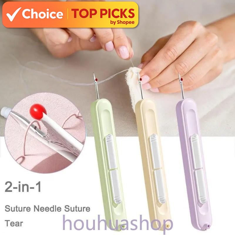 2-In-1 Double Head Needle Threading Machine Multifunctional Household ...