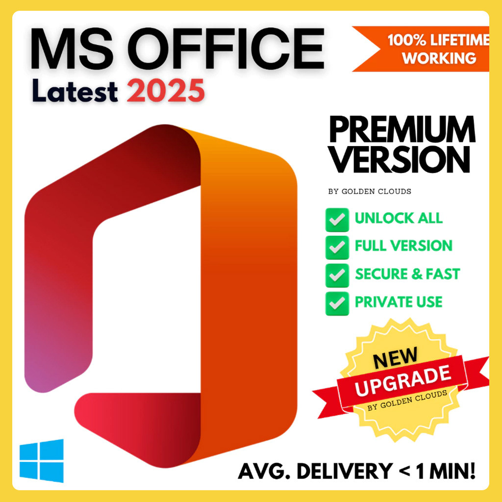 Office 2025-2021 World Excel PowerPoint Lifetime Use Full Version with ...
