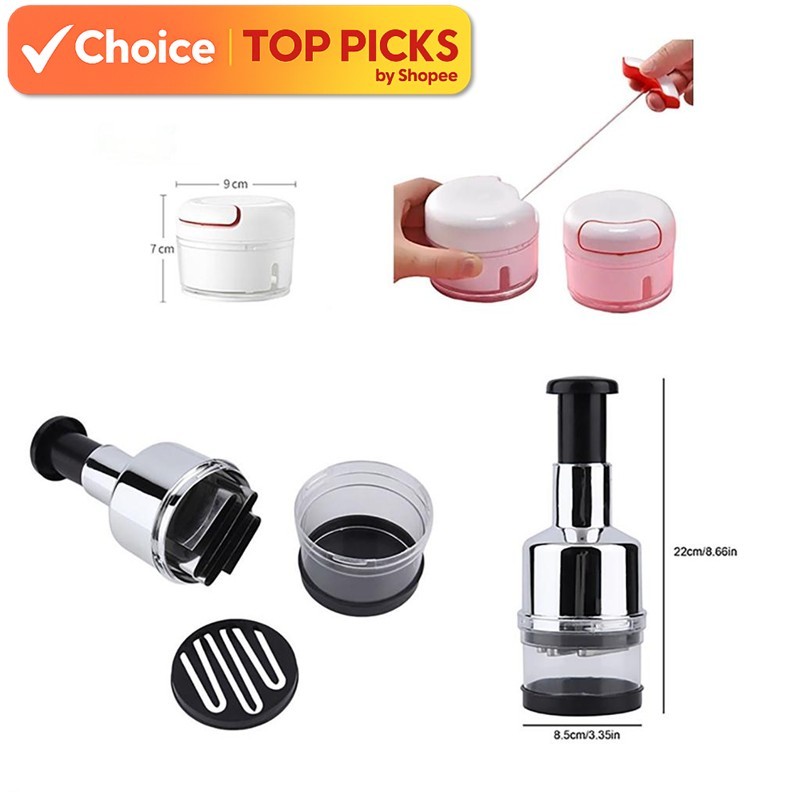 Hand Pressing Garlic Cutter Kitchen Chopper Kitchen Stainless Steel ...