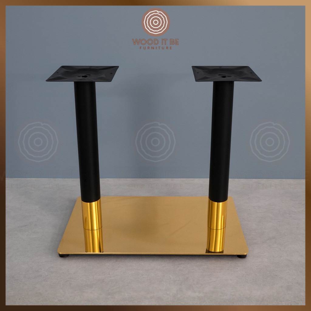 Wooditbe F&B Cafe Table Leg 75cm Metal Leg Round Kaki Meja Besi ...