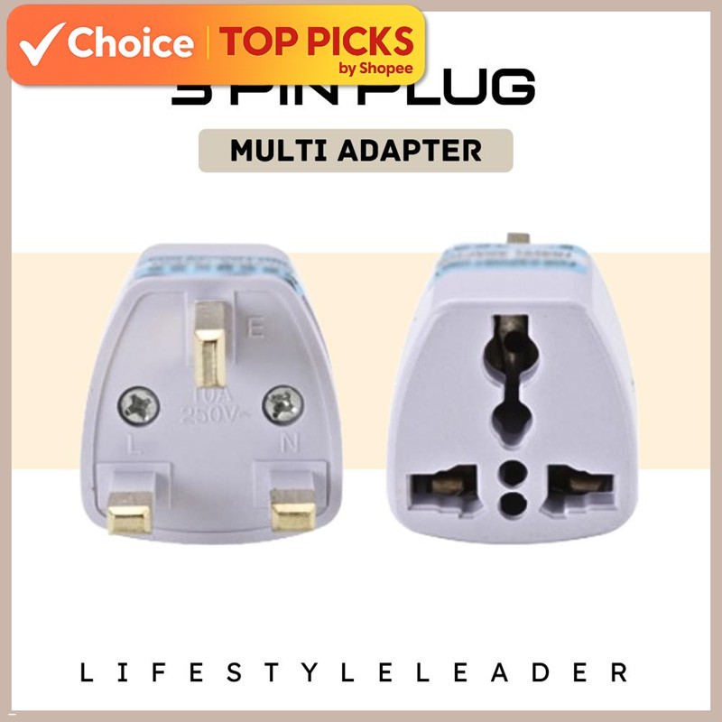 3 Pin China Plug Adapter Universal China Plug Converter 3 Pin China ...